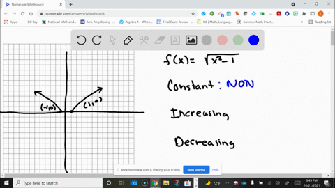 SOLVED:Describing Function Behavior,Determine the open intervals on which the function is ...