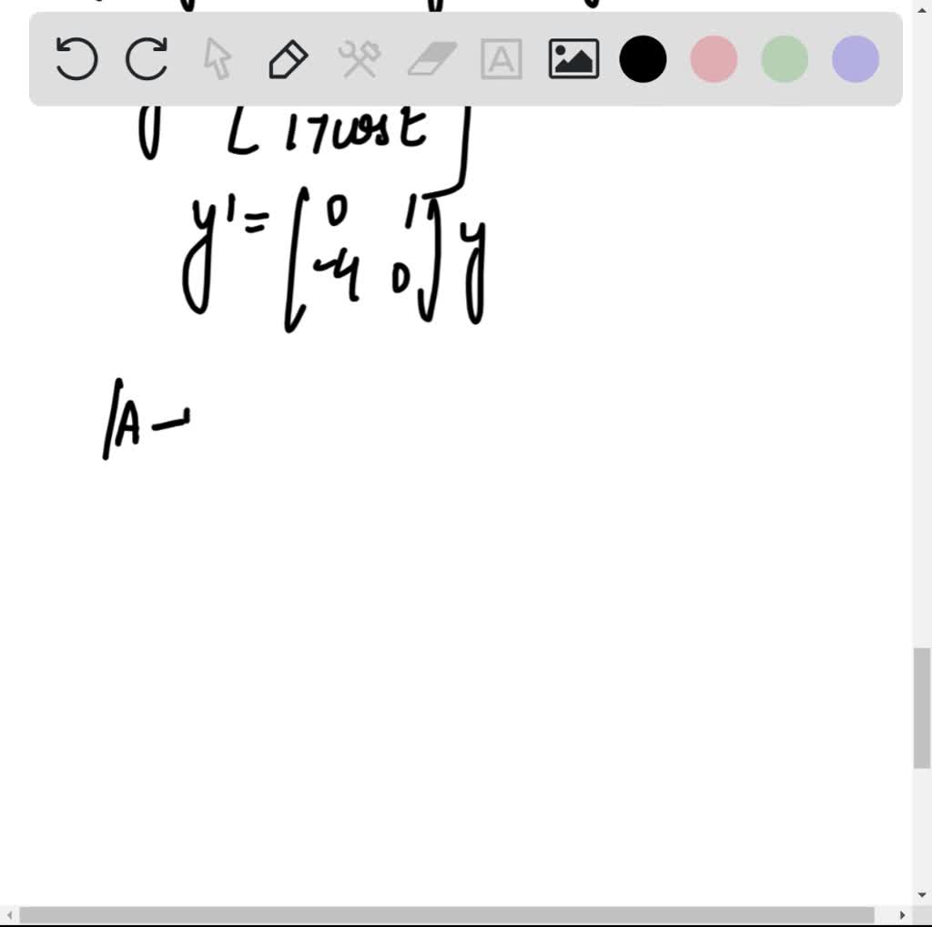 SOLVED:Find a general solution of the given ODE (a) by first converting It to a system, (b), as ...