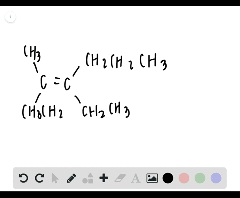 SOLVED:Draw condensed structural formulas for the following compounds ...