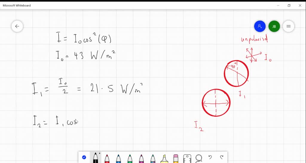 SOLVED:Suppose that in Problem 41 the initial beam is unpolarized. What ...