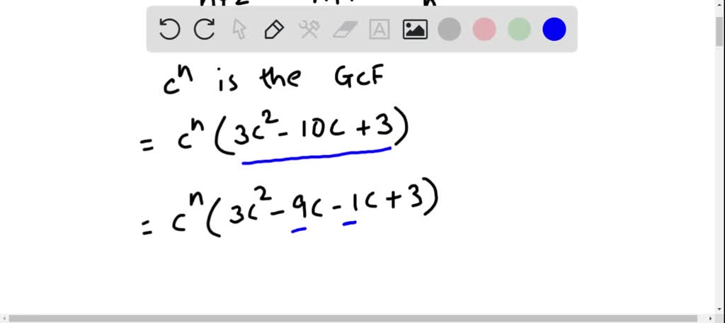 SOLVED:Factor each polynomial. Assume that all variable exponents represent whole numbers. 3 c ...