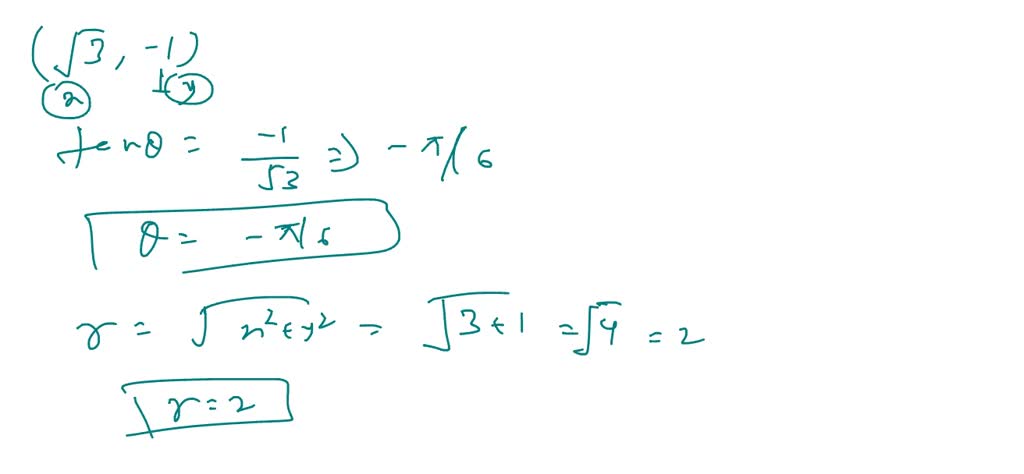 Solvedplot The Point With The Rectangular Coordinates Then Find The 3335