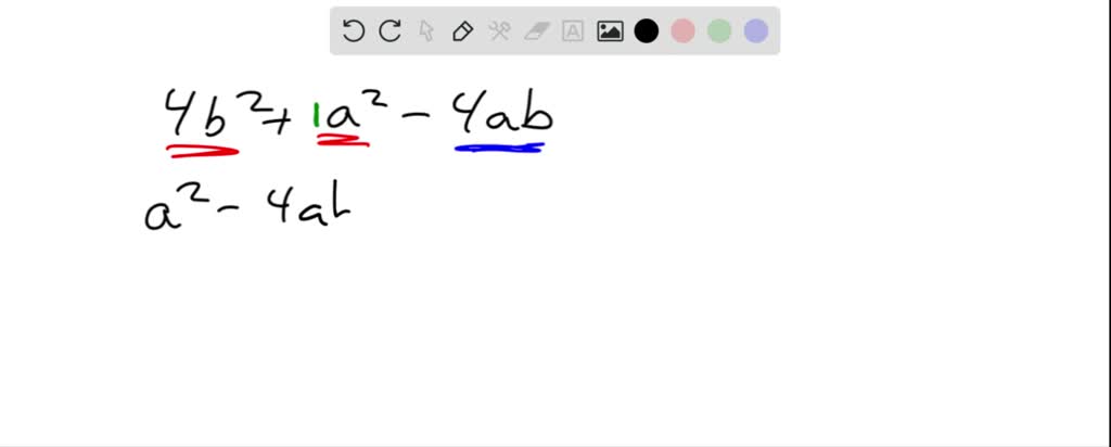 SOLVED:Factor. If the polynomial is prime, so indicate. 4 a^2-4 a b-8 b^2