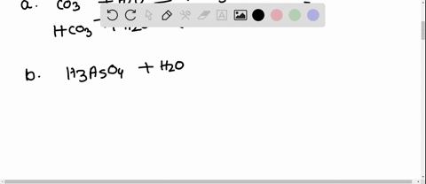SOLVED:Write stepwise equations for protonation or deprotonation of each of these polyprotic ...