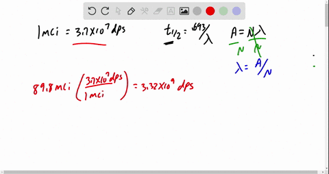 ⏩SOLVED:Refer to the Integrative Example. Another radioisotope… | Numerade