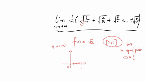 ⏩SOLVED:Evaluate the limit by first recognizing the sum as a Riemann ...