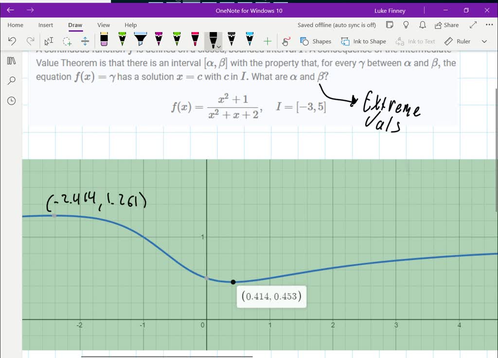 SOLVED:A continuous function f is defined on a closed, bounded interval I. A consequence of the ...