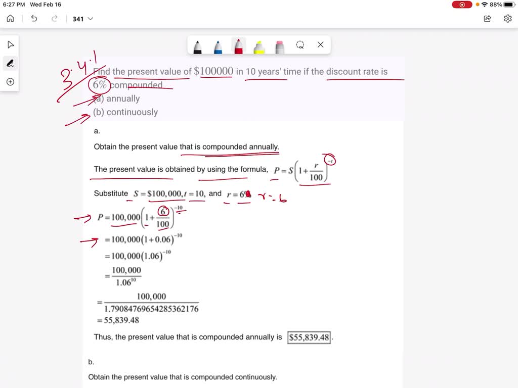 SOLVED Compute The Present Value Of A 100 Cash Flow For The Following SOLVED Compute The Present Value Of A 100 Cash Flow For The Following