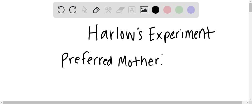 SOLVED:In a series of experiments, the Harlows found that monkeys ...