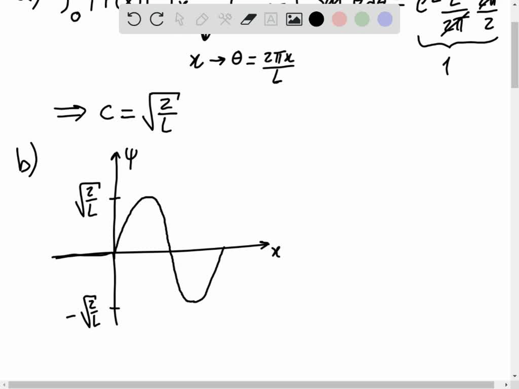 Solved Consider The Electron Wave Function Psi X Left { Begin{array