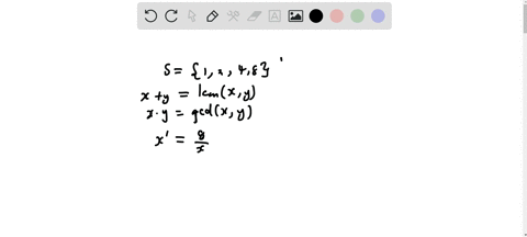 ⏩SOLVED:Let B be a 16-element Boolean algebra and let S be an 8… | Numerade