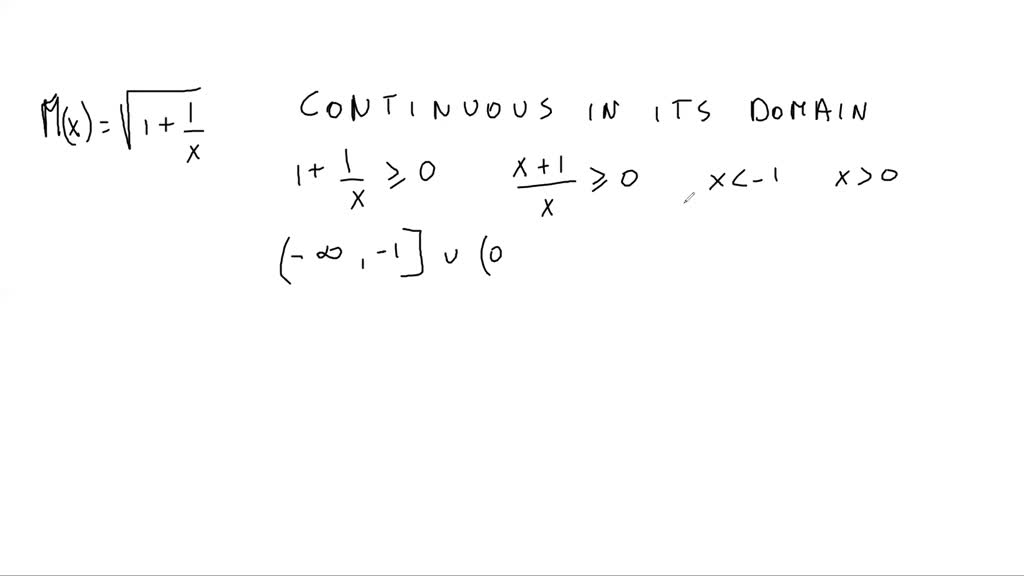 Solved19 24 Explain Using Theorems 456 And 8 Why The Function Is Continuous At Every 4962