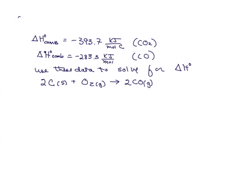 SOLVED:Carbon reacts with oxygen to form carbon dioxide in a steady-flow chamber. Calculate the ...