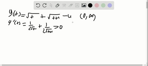 SOLVED:Show that the functions in Exercises have exactly one zero in the given interval. g(t)=√ ...