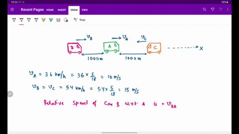 SOLVED:Two trains A and B of length 400 \mathrm{~m} each are moving on two parallel tracks with ...