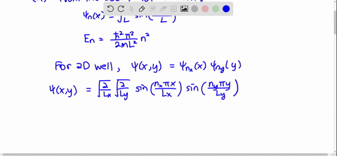 An atomic (quantum mechanical) particle is confined inside a rectangular box of sides a, b, and ...