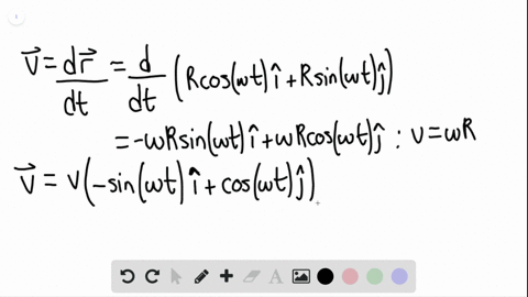 SOLVED:The time-dependent position of a point object which moves ...