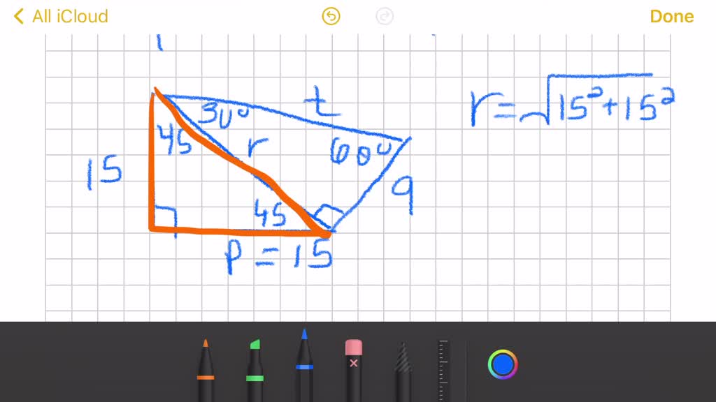 Find The Exact Value Of Each Part Labeled With A Variable In Each Figure Figure Cant Copy