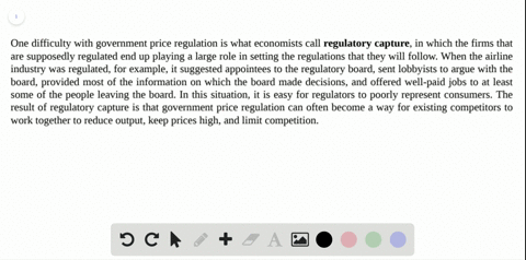 SOLVED:Why does regulatory capture reduce the persuasiveness of the ...