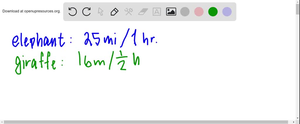 SOLVED:An elephant runs at a speed of 36 kmlhoUf. Based on this ...