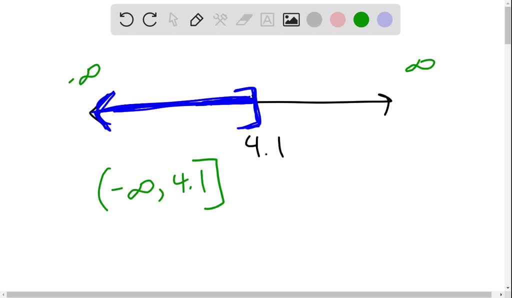 SOLVED:Write the interval notation and set-builder notation for each ...