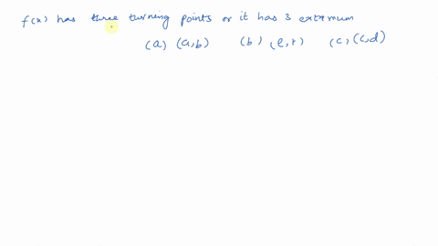 SOLVED:Use the graphs shown here, which include all extrema. (GRAPH CANT COPY) Use the extrema ...