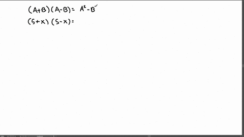 SOLVED:The Special Product Formula for the "product of the sum and ...