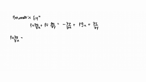 SOLVED:Algebraic equations such as Bernoulli's relation, Eq. (1) of Ex ...
