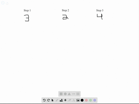 SOLVED:Methods An experiment has three steps with three outcomes ...