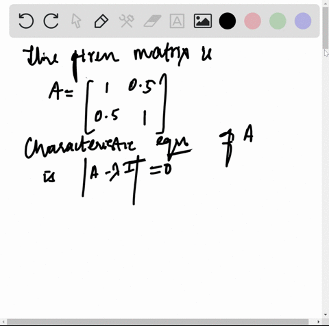 SOLVED:Find the matrix 𝐀 in the indicated linear transformation y=A x ...