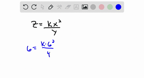 SOLVED: Find a mathematical model that represents the statement. z varies directly as the square ...