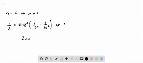 SOLVED:ssm In the line spectrum of atomic hydrogen there is also a ...