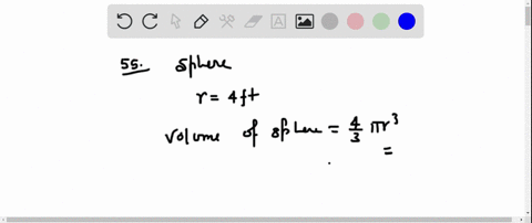 SOLVED:Find the volume of each figure. Where appropriate, give the ...