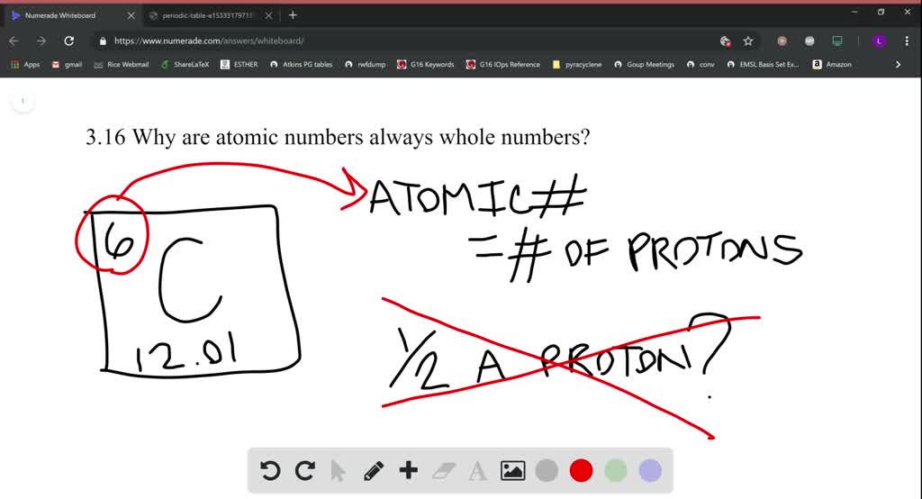SOLVED Explain Why The Atomic Masses Of Elements Are Not Whole Numbers 