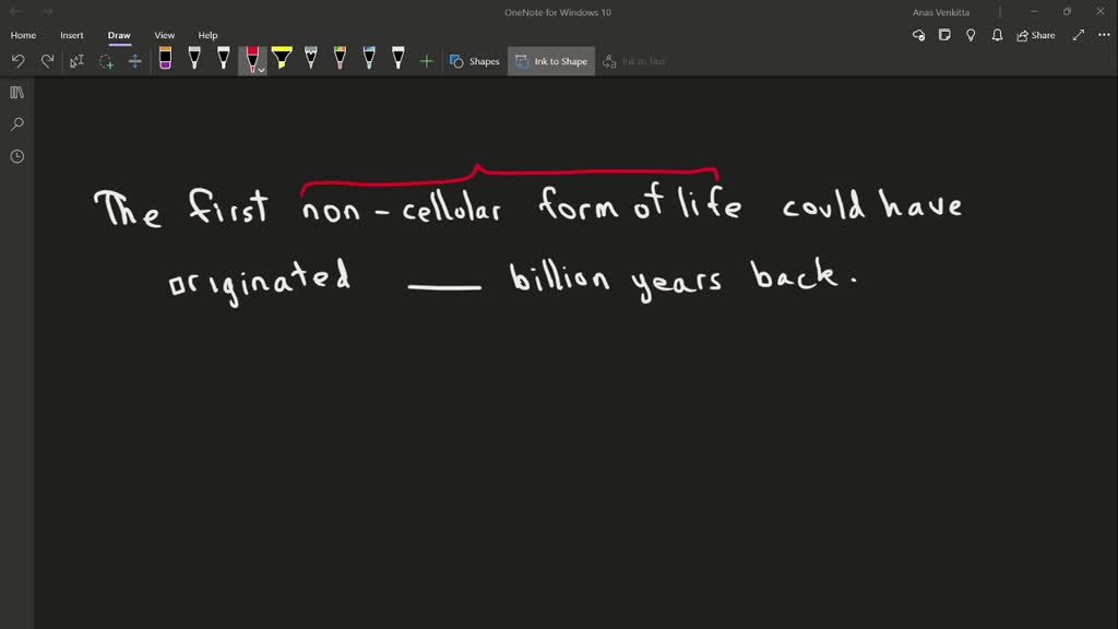 The first non-cellular form of life could have originated billion years ...
