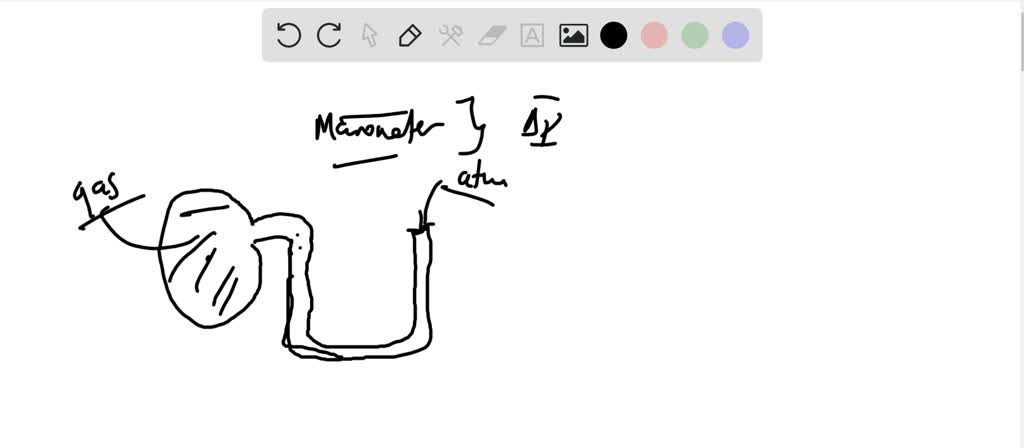⏩SOLVED:Make a drawing of an open-end manometer measuring the… | Numerade
