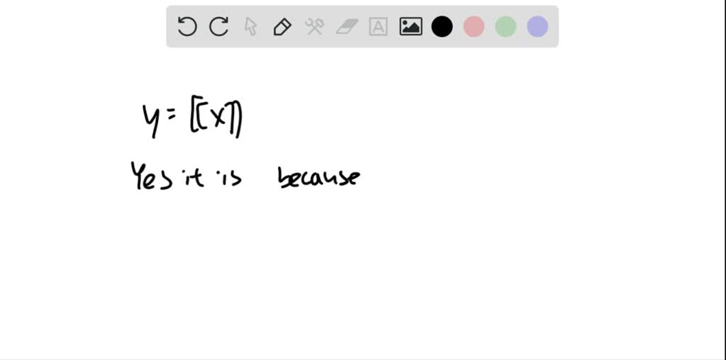 ⏩solved Deal With The Greatest Integer Function Of Example 7 Which