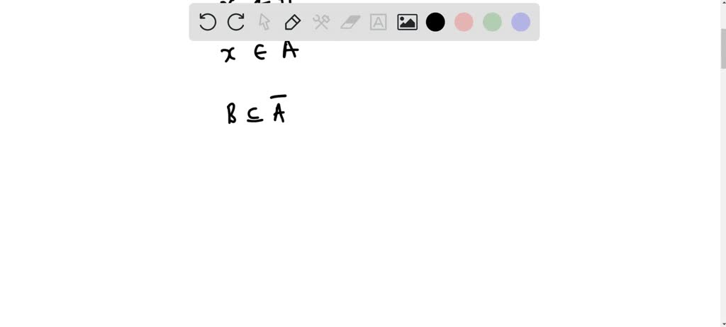 SOLVED:The operation of symmetric difference of two sets A and B is defined by A B=(A \B) ∪(B \A ...