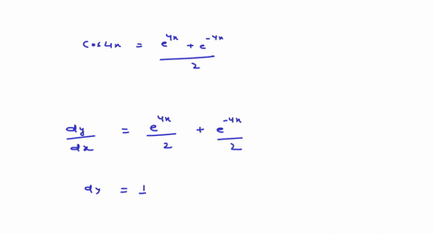 SOLVED:For the given differential equation, y^''+4 y=2 sinht cosht+cosh^2 t