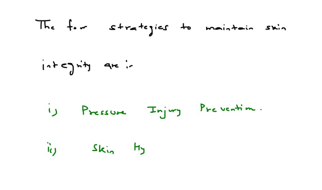 What four strategies will facilitate the expected outcome of ...