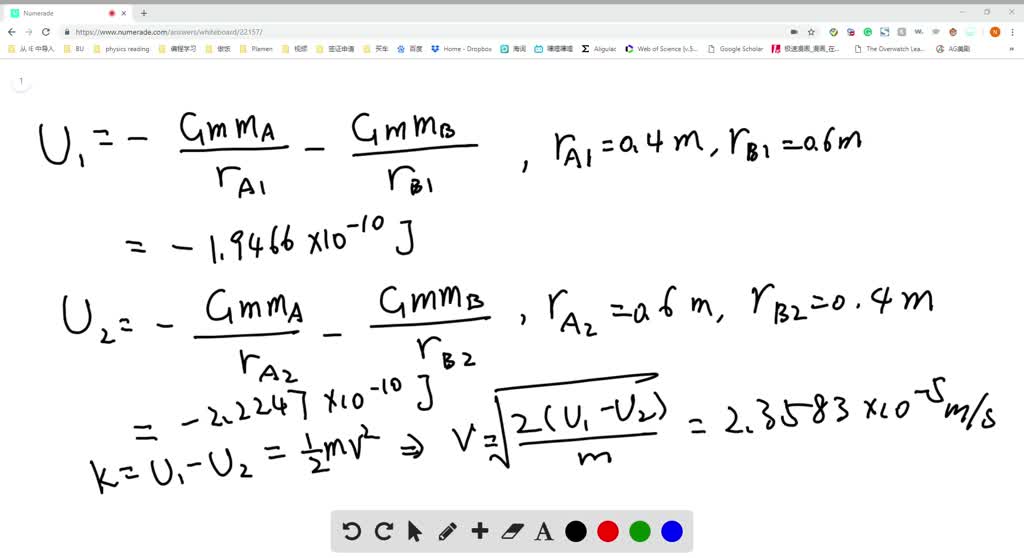 The 0.100-kg sphere in Fig. P13.58 is released from rest at the ...