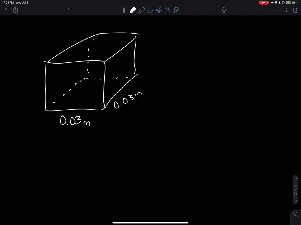 ⏩SOLVED:A grain of salt is a cube that is 0.03 inch along each side ...