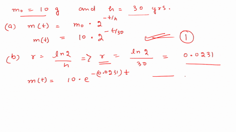 SOLVED:17-24= Radioactive Decay These exercises use the radioactive ...