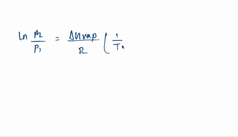 SOLVED:Using data from Exercise 62, predict the normal boiling point of ...