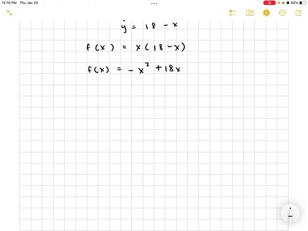 SOLVED:A frame of uniform depth for a shadow box is to be made from a 36 -in. piece of wood. a ...