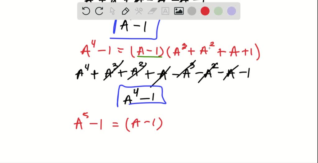 SOLVED:Factoring An 1 Verify the factoring formulas in the list by ... SOLVED:Factoring An 1 Verify the factoring formulas in the list by ...