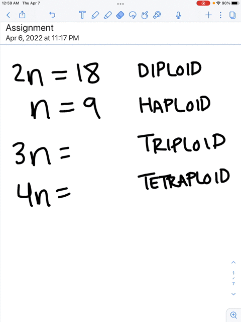 SOLVED:For a species with a diploid number of 18, indicate how many ...