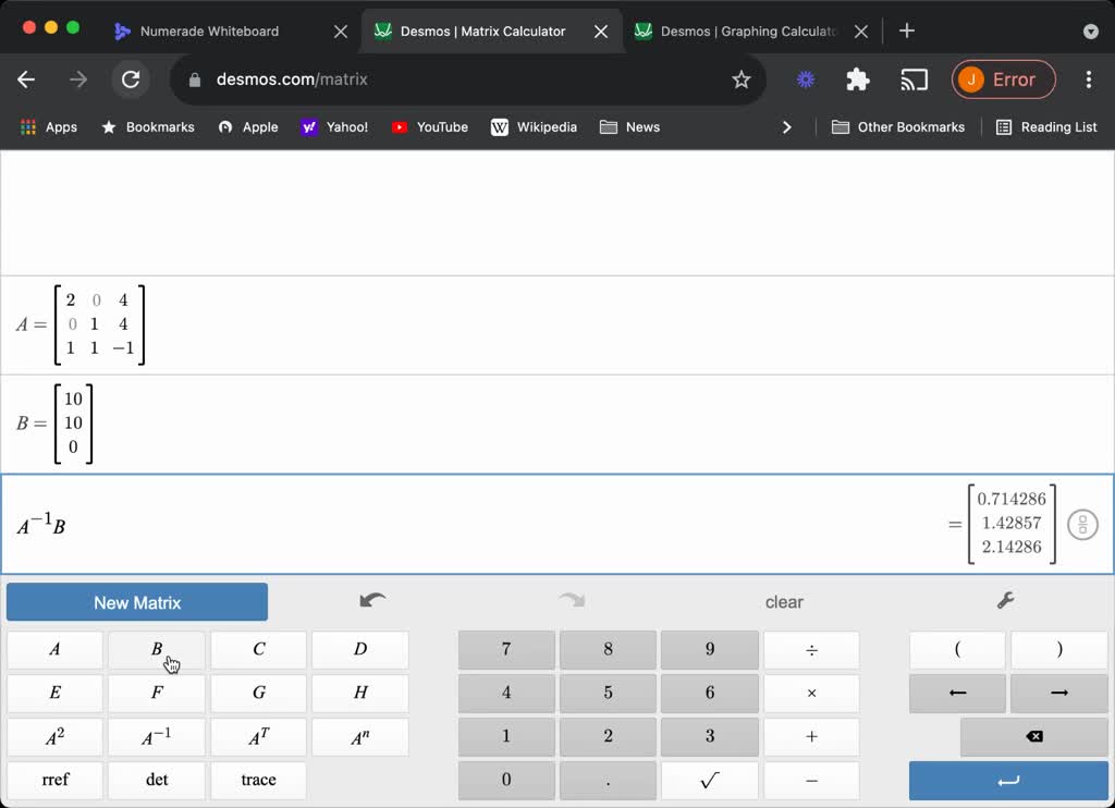 SOLVED:Give the MNA-matrix. The left-hand side must contain the ...