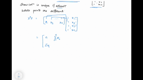 SOLVED:Verify that the system of normal equations on page 357 ...