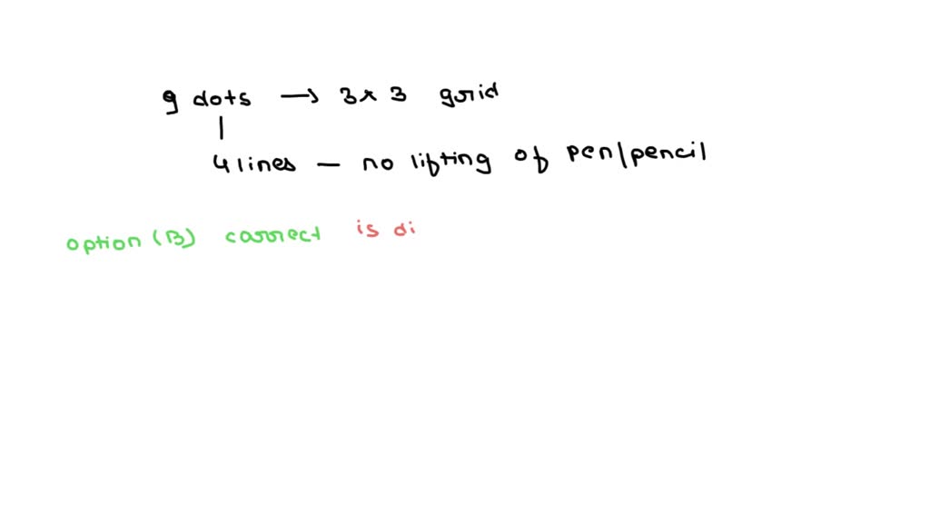 ⏩SOLVED:The nine-dot problem: A. is often solved suddenly with a ... ⏩SOLVED:The nine-dot problem: A. is often solved suddenly with a ...